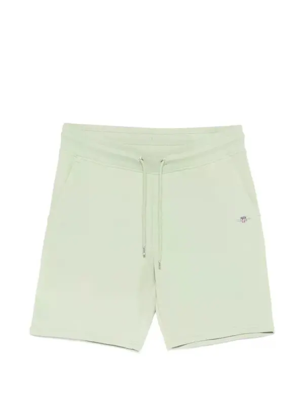 Gant Embroidery Drawstring Shorts - Green