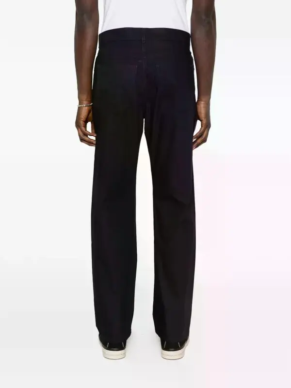Moschino Logo Detail Trousers - Blue