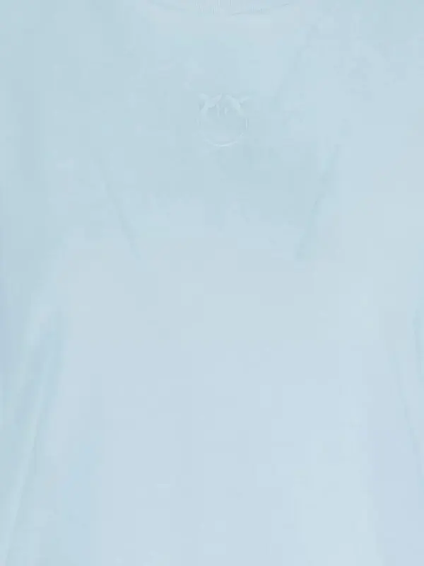 Pinko Crew-neck T-shirt With Embroidered Logo