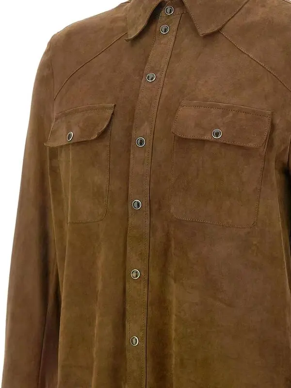 CONCEPT LEATHER Marc37 Napoli Leather Shirt