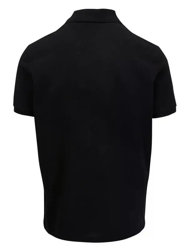 Moncler Logo-patch Cotton Polo Shirt