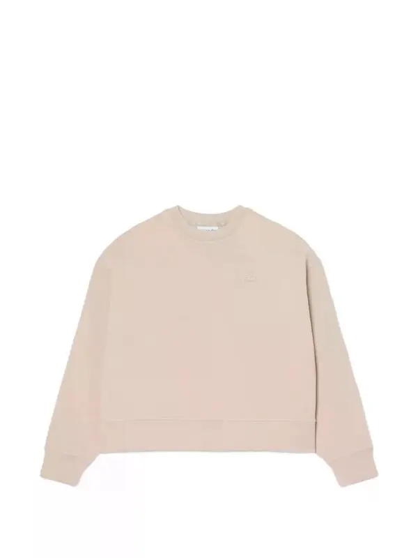 Lacoste Logo-detail Sweatshirt - Neutrals
