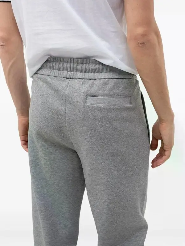 BOSS Drawstring-wais Track Pants - Grey