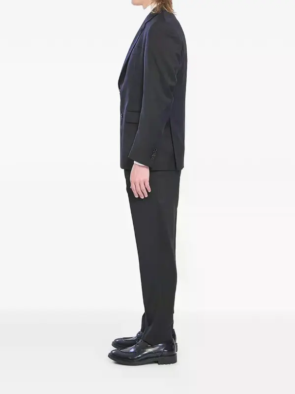 LARDINI Feeling Button Single-breasted Suit - Black