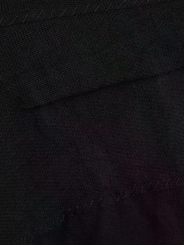 YEHUAFAN Panelled Full Length Skirt