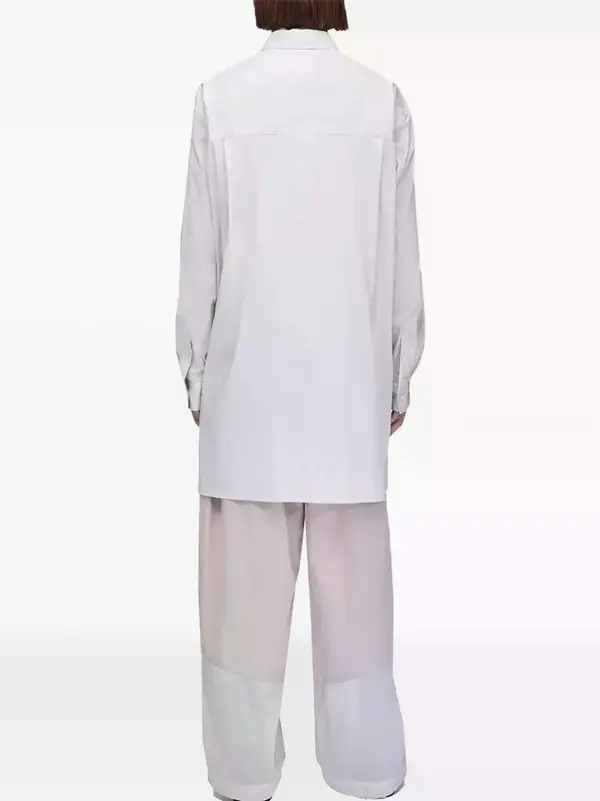 Y3 Patch-pocket Long Sleeve Shirt - Grey