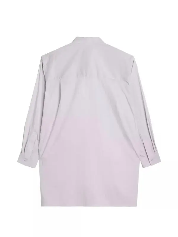 Y3 Patch-pocket Long Sleeve Shirt - Grey