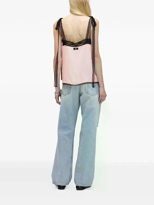 Marc Jacobs Lace-detail Ribbon Top