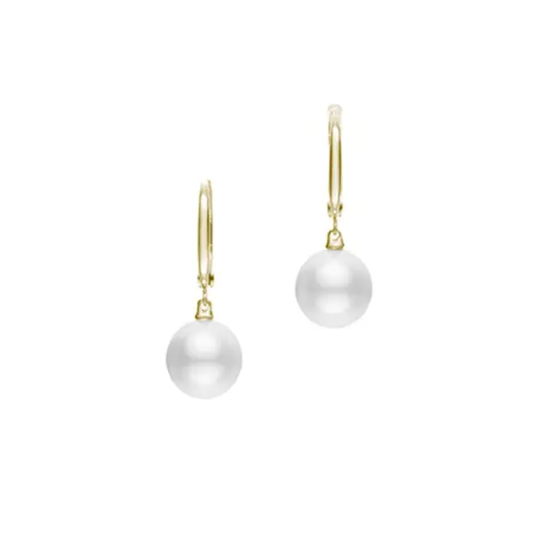 Mikimoto South Sea Cultured Pearl Earrings - White