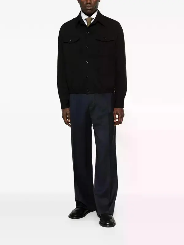 LARDINI Buttoned Pocket Jacket
