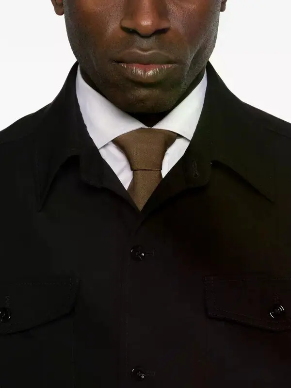 LARDINI Buttoned Pocket Jacket