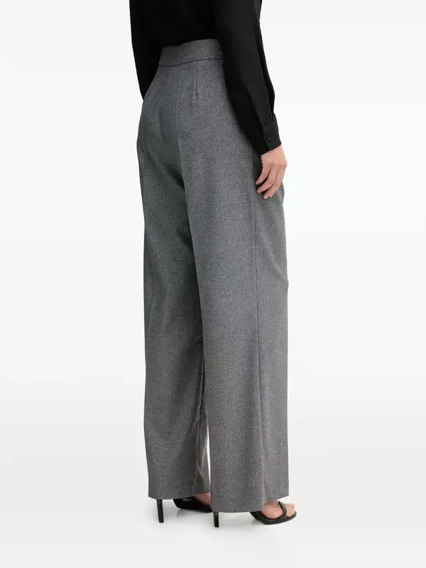 GAUDI Pleated Wide-leg Trousers