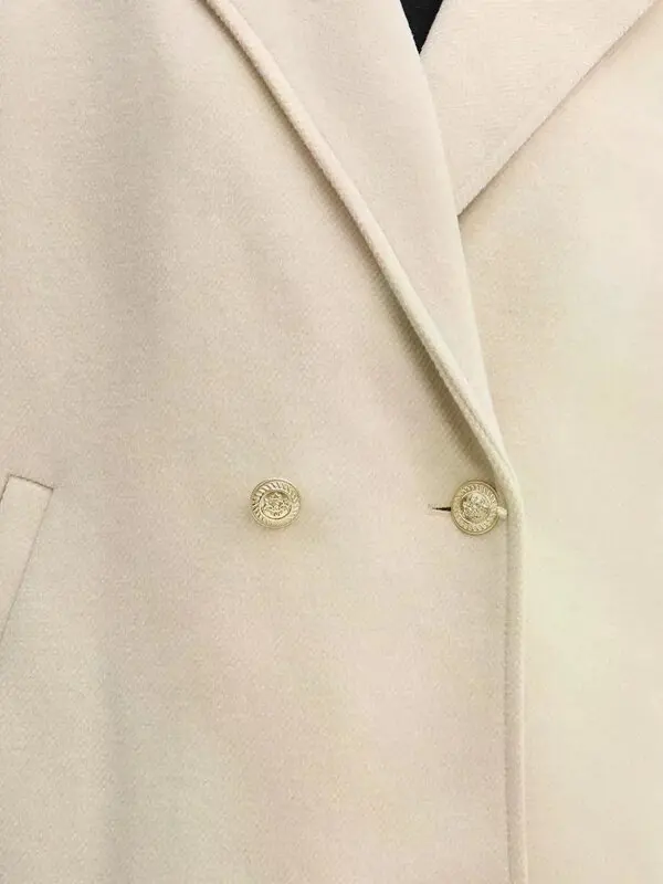 GAUDI Short-sleeved Double-breasted Jacket - Neutrals