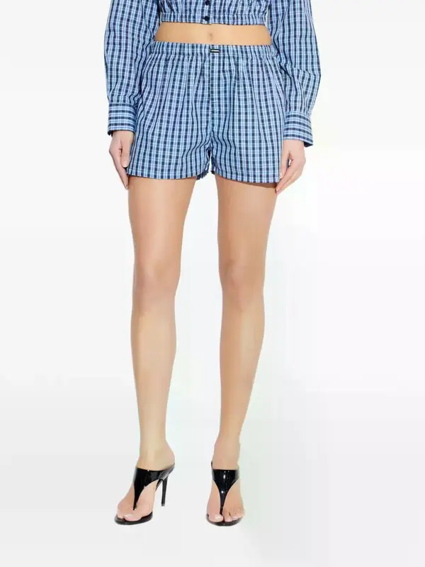 Vetements Checked Boxer Shorts