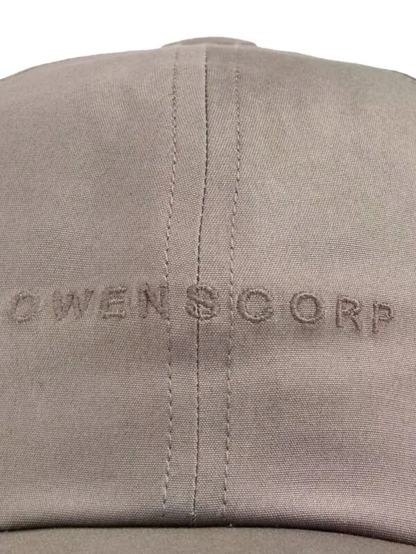 Rick Owens Embroidered Baseball Cap - Neutrals