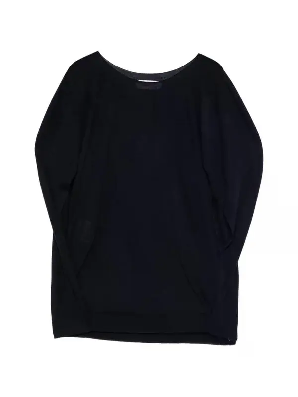 Alberta Ferretti Crew-neck Knit Top