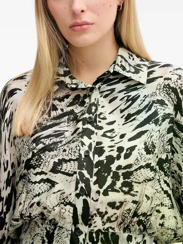 GAUDI Long-sleeved Printed Shirt