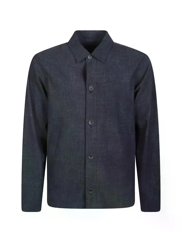 Herno Button-up Shirt Jacket - Blue