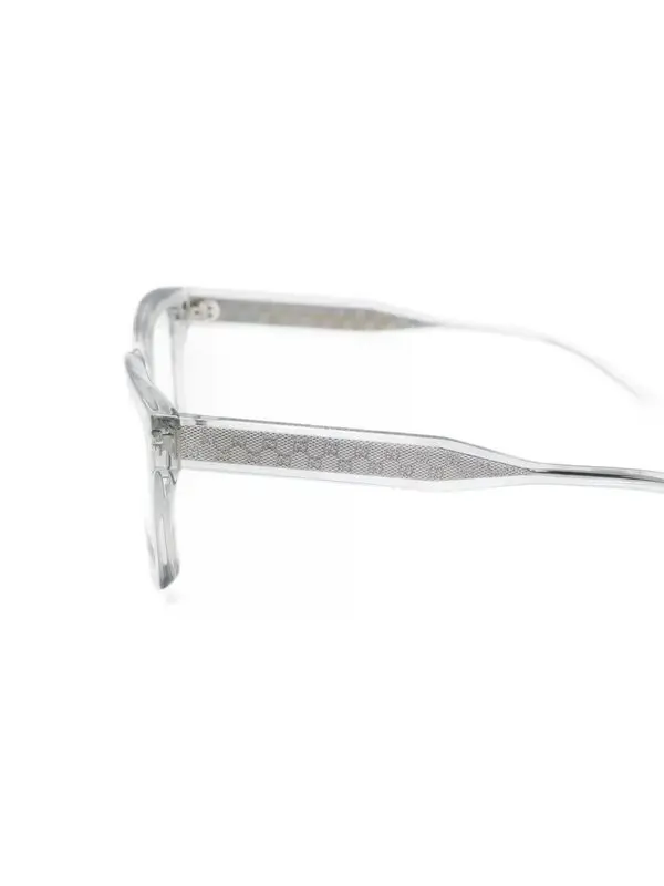 Gucci Square-frame Glasses - Grey
