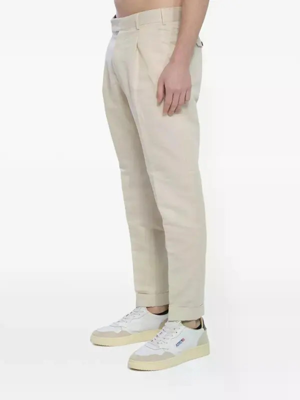 PT TORINO Pleated Cuffed Trousers