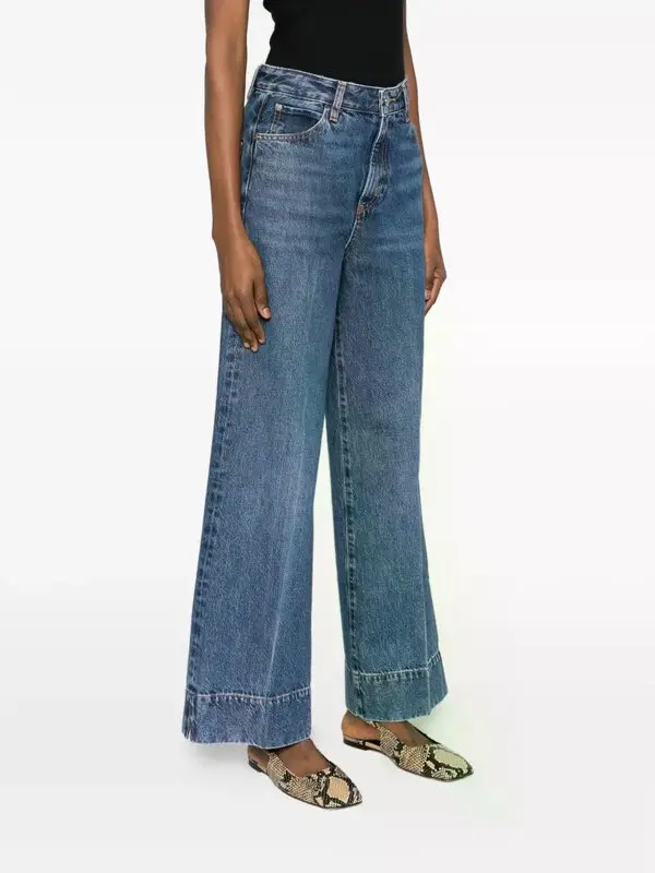 FRAME The Slice Flared Jeans