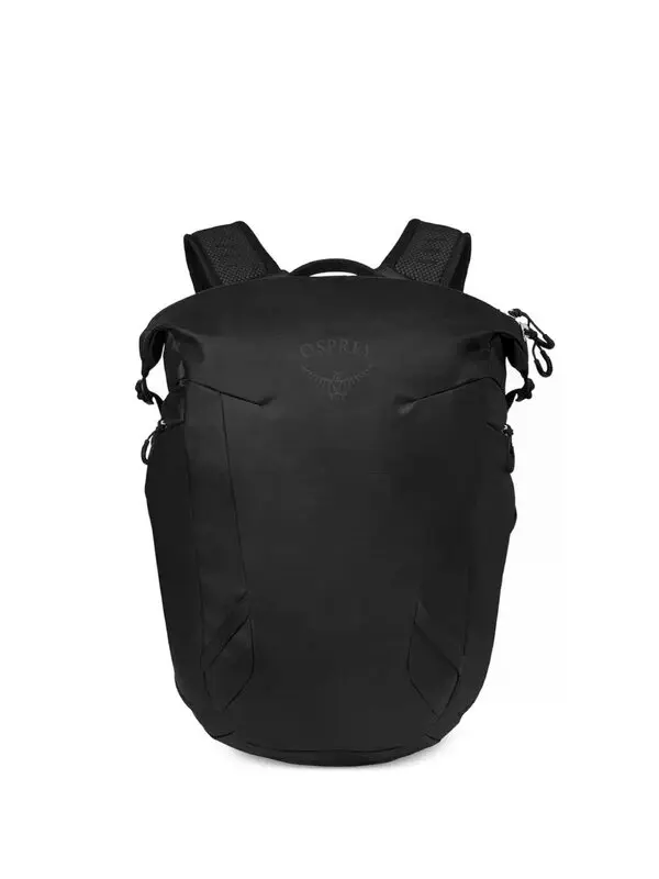 OSPREY Logo Zipped Backpack - Black