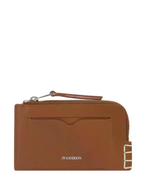 JW Anderson Penny-slot Coin Purse - Brown