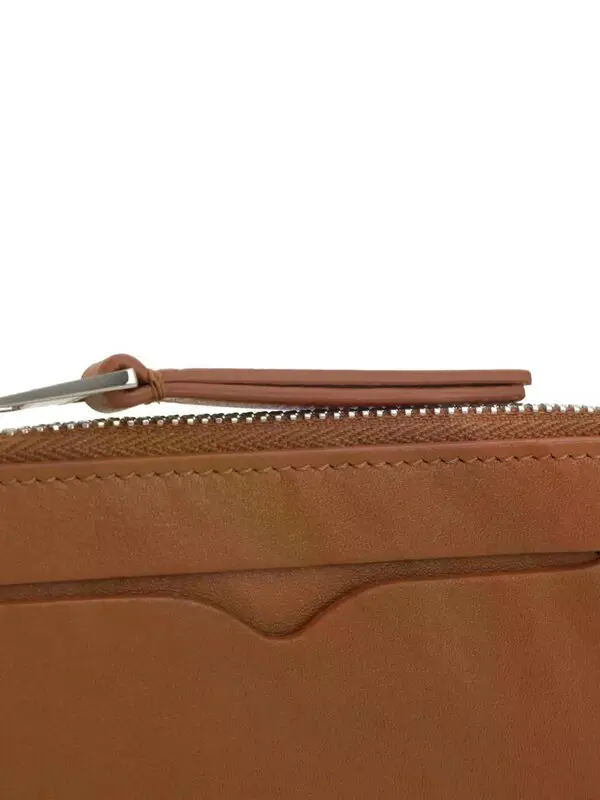 JW Anderson Penny-slot Coin Purse - Brown