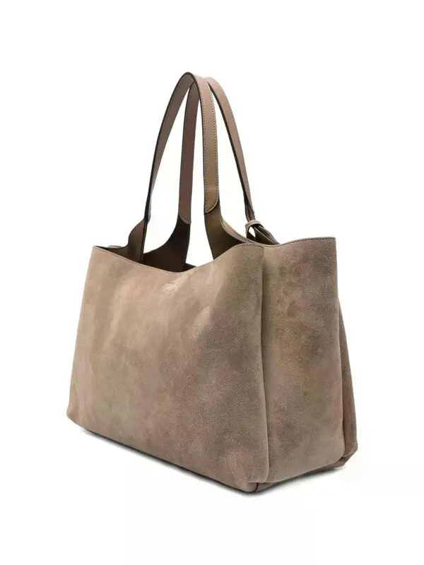 TOD'S T Logo Charm Tote Bag