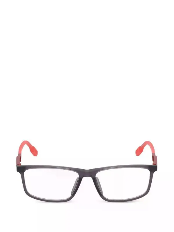Adidas Rectangle-frame Eyeglasses - Grey
