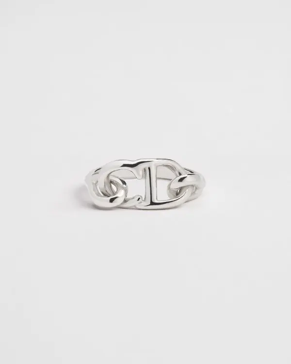 Dior Cd Icon Ring - Silver