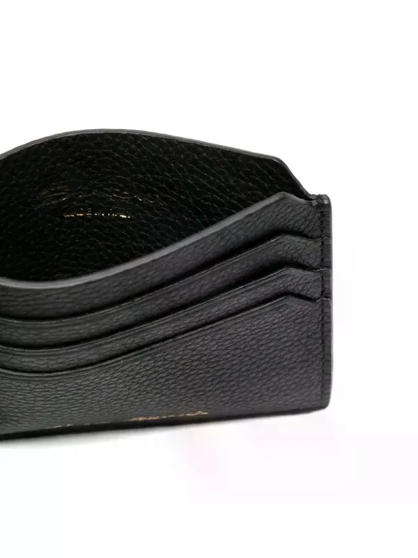 Santoni Logo-print Wallet - Black