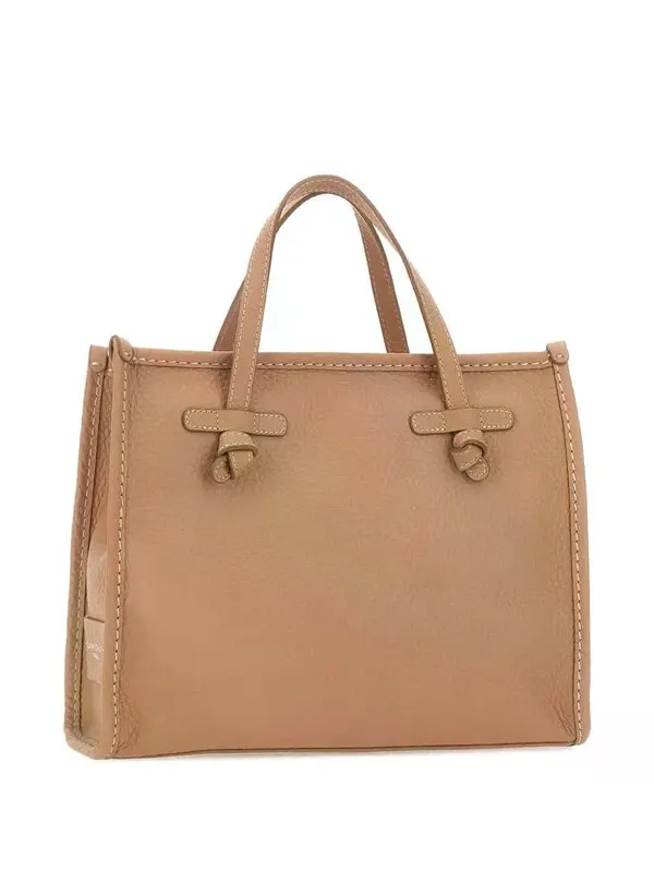 MARCELLA CLUB Miss Marcella 32 Leather Tote Bag - Neutrals