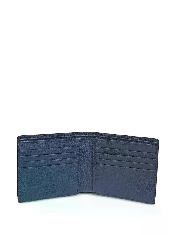 TOD'S Logo-plaque Wallet - Black