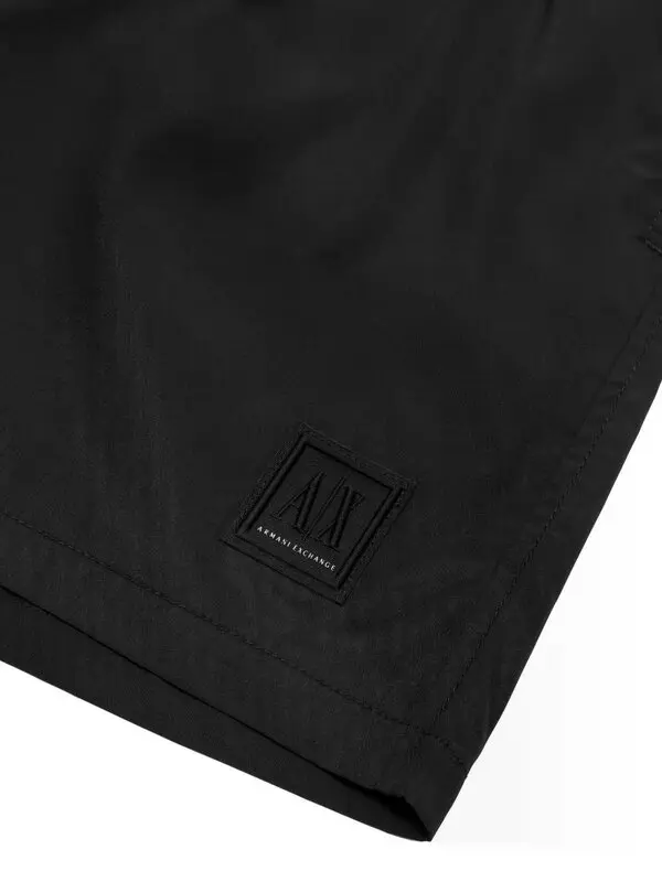 Armani Exchange Logo-patch Swim Shorts