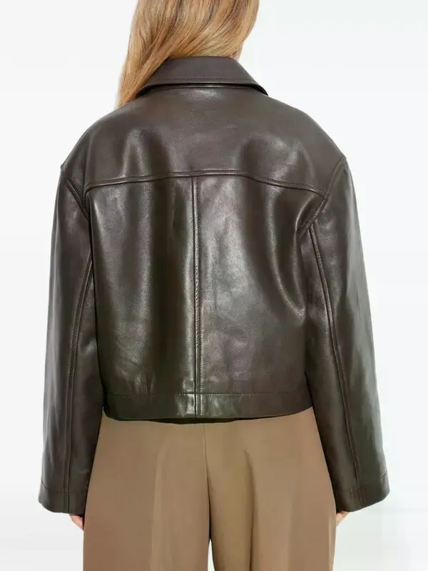 Studio Nicholson Buttoned Lambskin Jacket