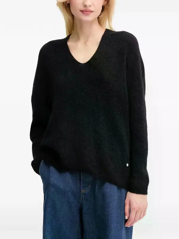 MOS MOSH V-neck Knit Top