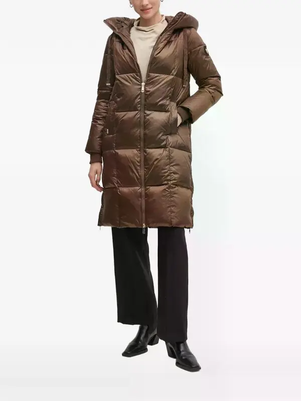 MOS MOSH Hooded Quilted Coat