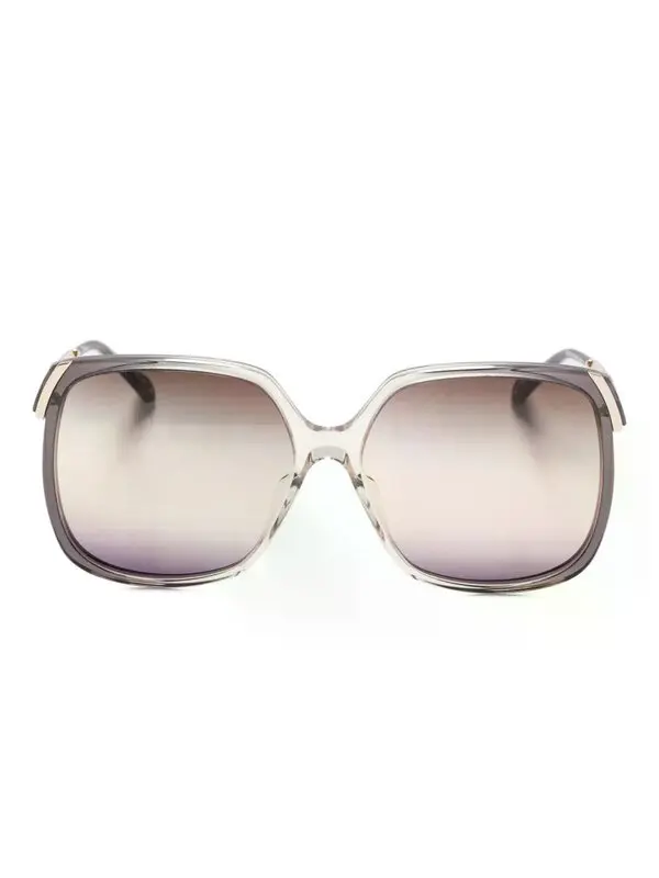 Chloé Square-frame Sunglasses - Black