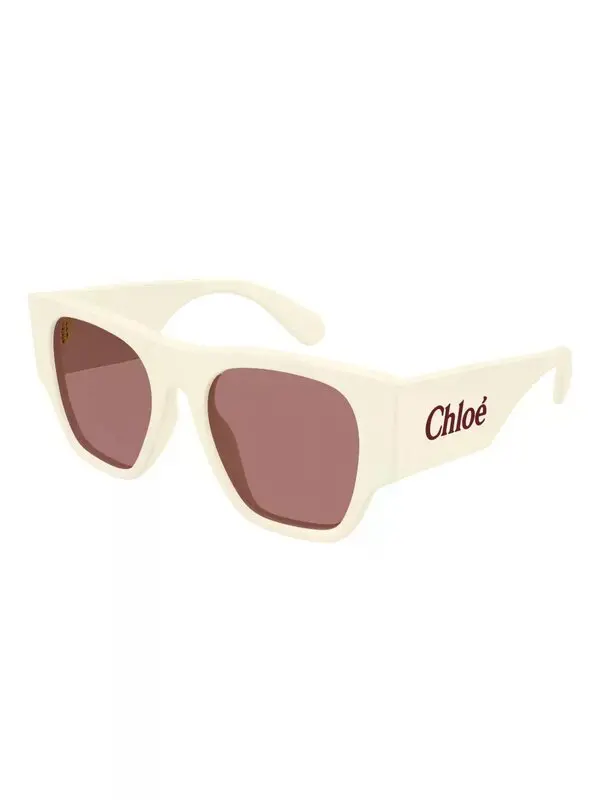 Chloé Naomy Oversize-frame Sunglasses - Neutrals