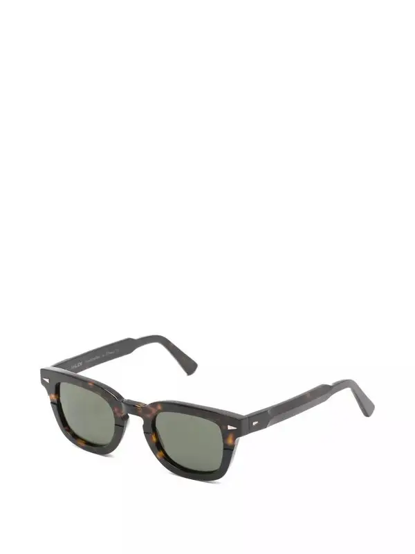 AHLEM Champ De Mars Square-frame Sunglasses - Brown