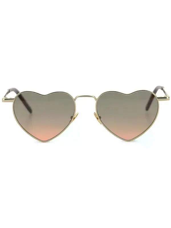 Saint Laurent Loulou Sunglasses - Gold