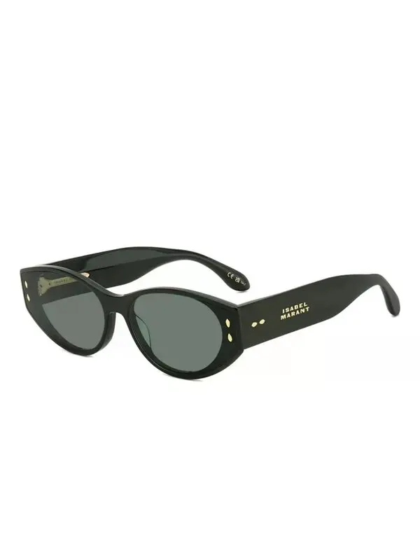 Isabel Marant Oval-frame Studded Sunglasses