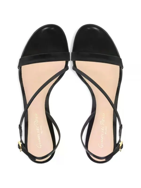 GIANVITO ROSSI Manhattan Strappy Sandals - Black