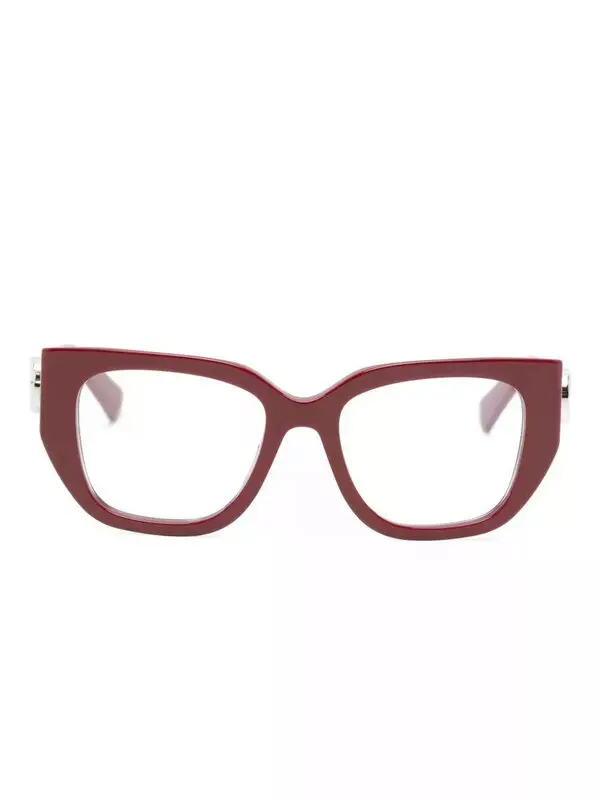 Gucci Butterfly-frame Glasses - Red