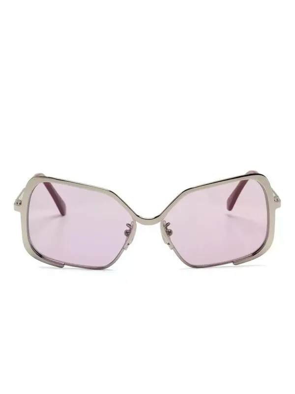 Marni Oversized Sunglasses - Silver
