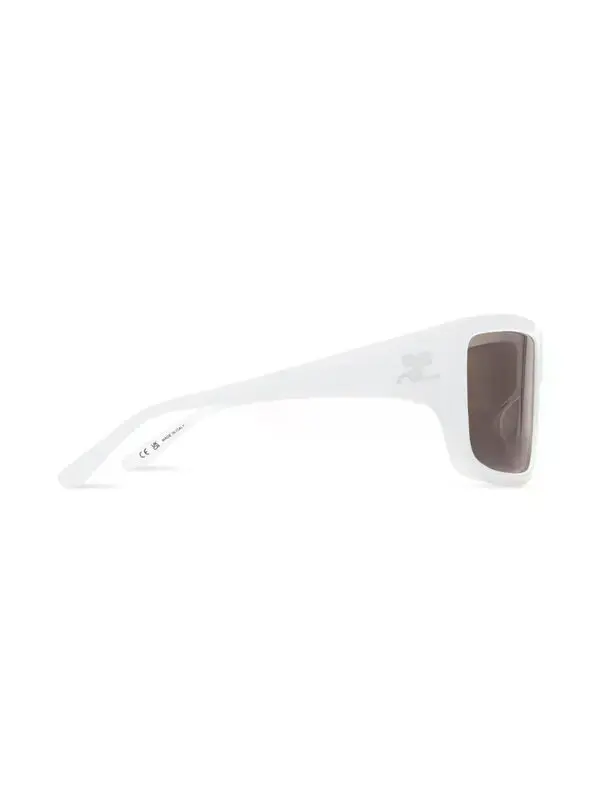 COURREGES Shook Square-frame Sunglasses