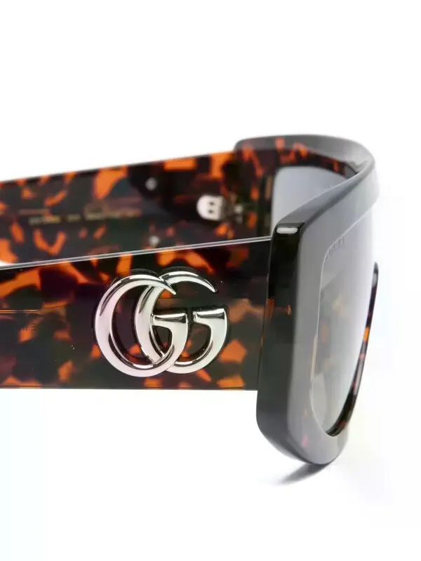 Gucci Geometric Frame Sunglasses