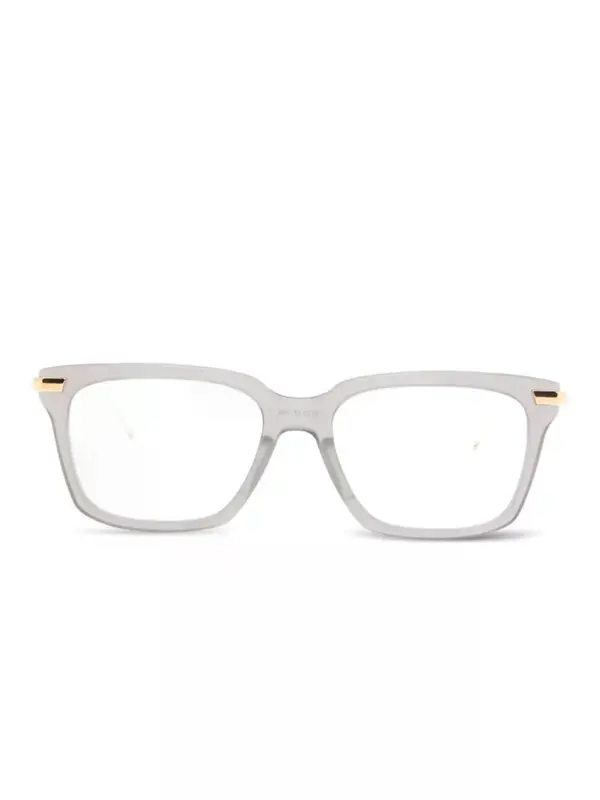 Thom Browne Rectangle-frame Eyeglasses - Grey