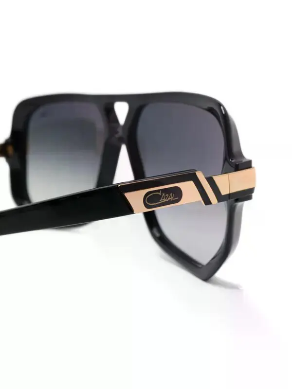 Cazal Geometric Frame Sunglasses